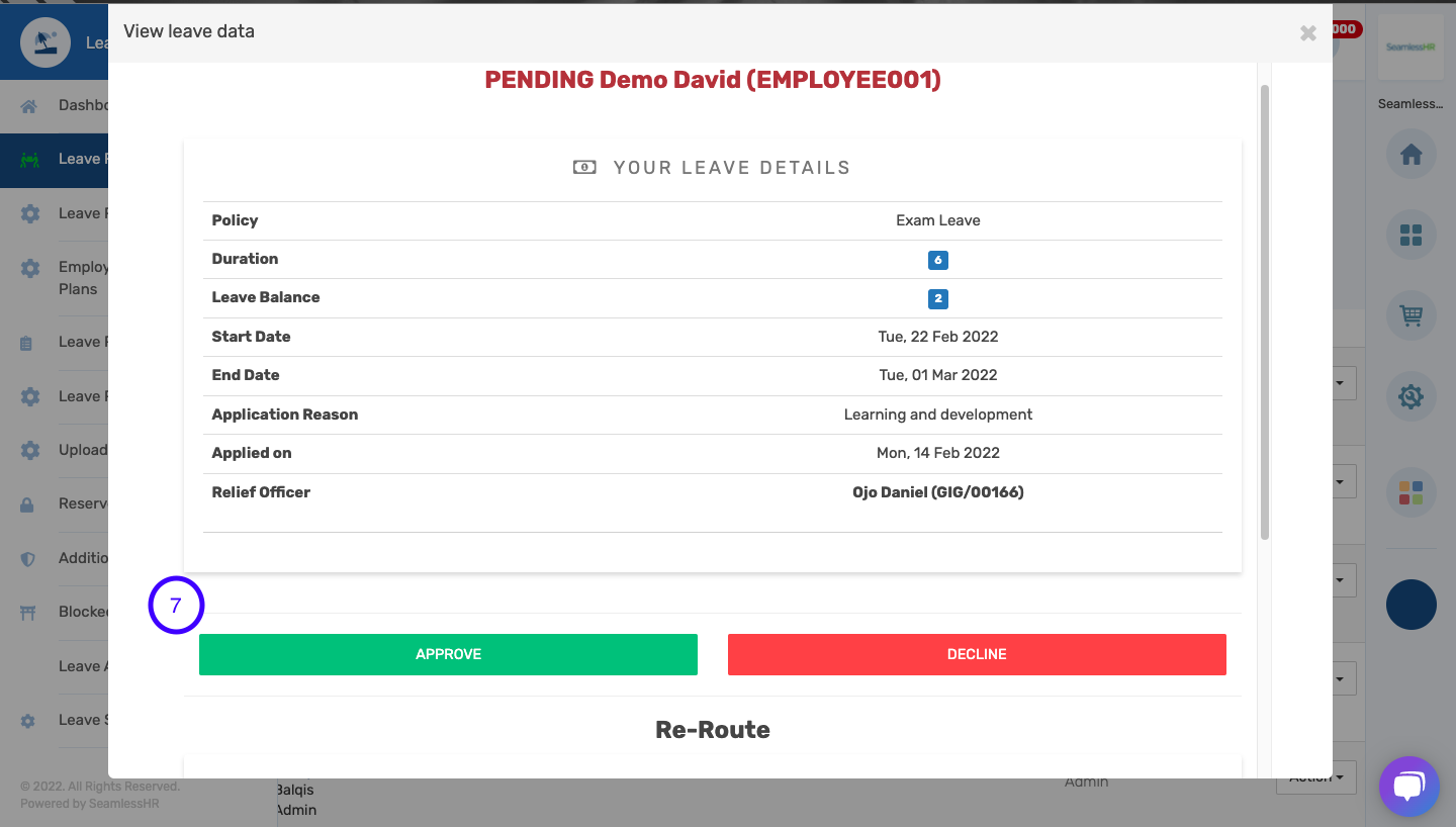 How To Approve An Employee's Leave Request As An Admin